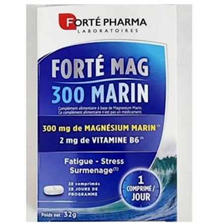 FORTÉ PHARMA MAGNÉ 300 MARIN – 28 COMPRIMÉS - ParaFam